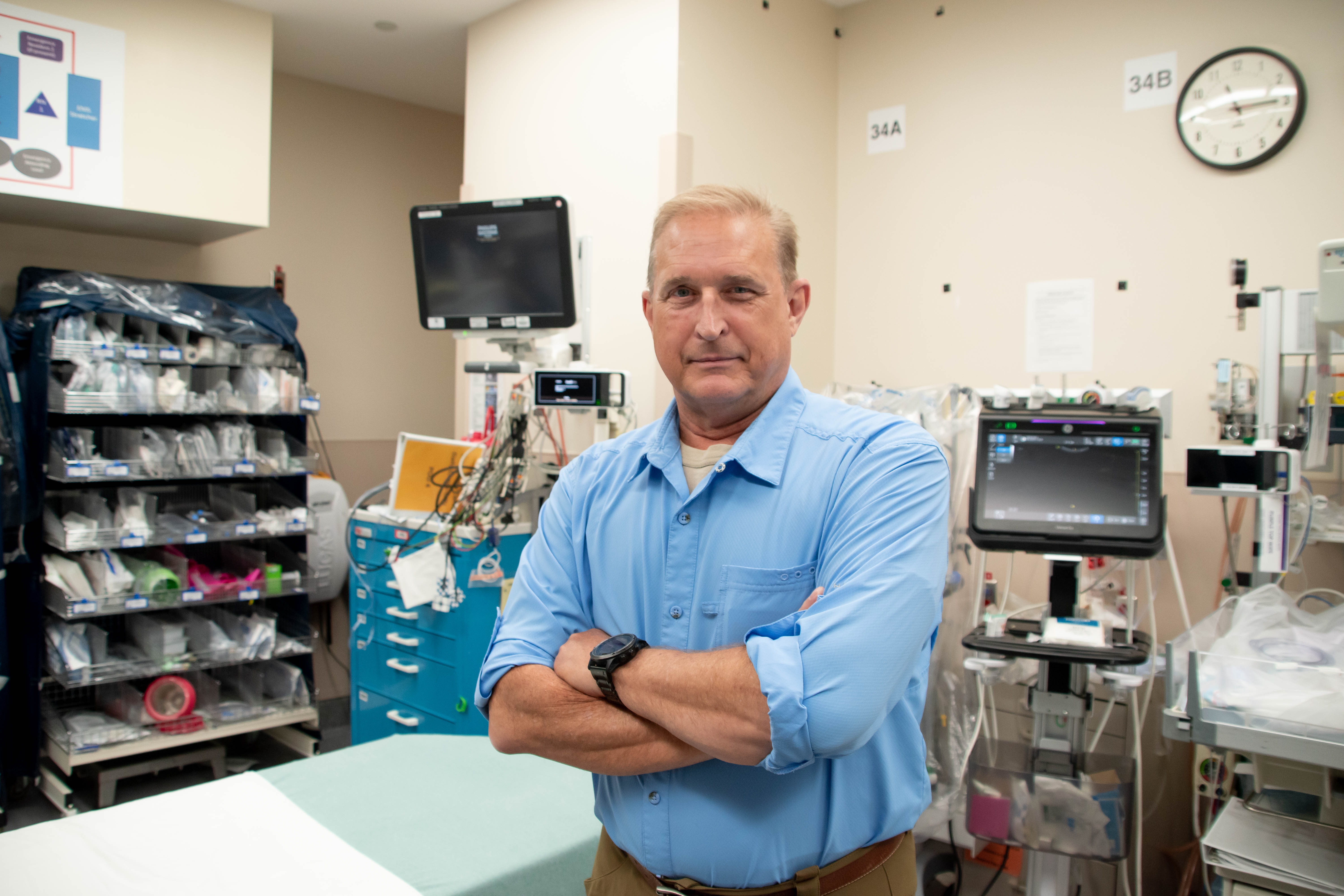 UAB nurse Dale Davis ends retirement to return to the bedside