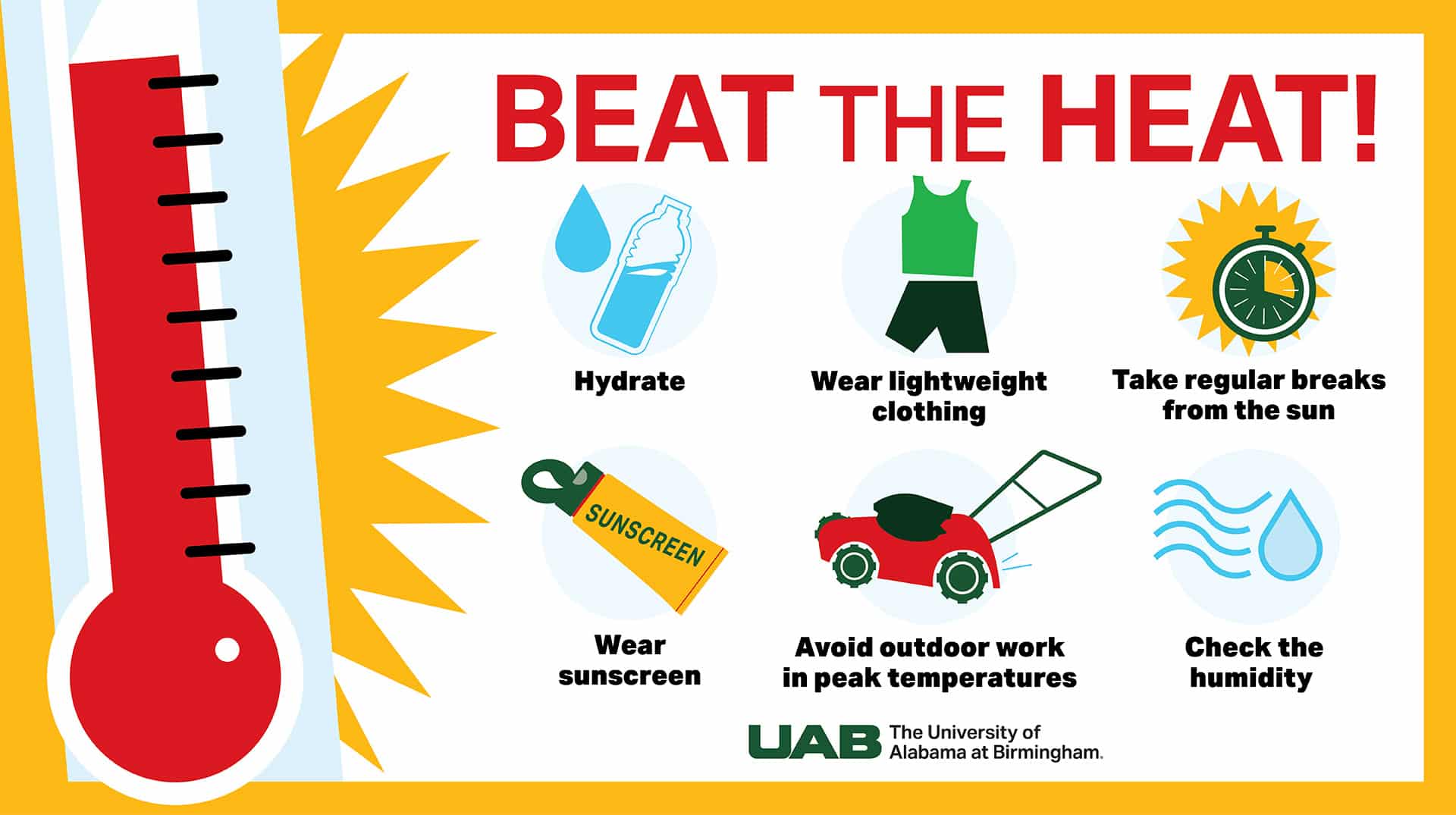 Hot weather safety: Learn the signs of heat exhaustion